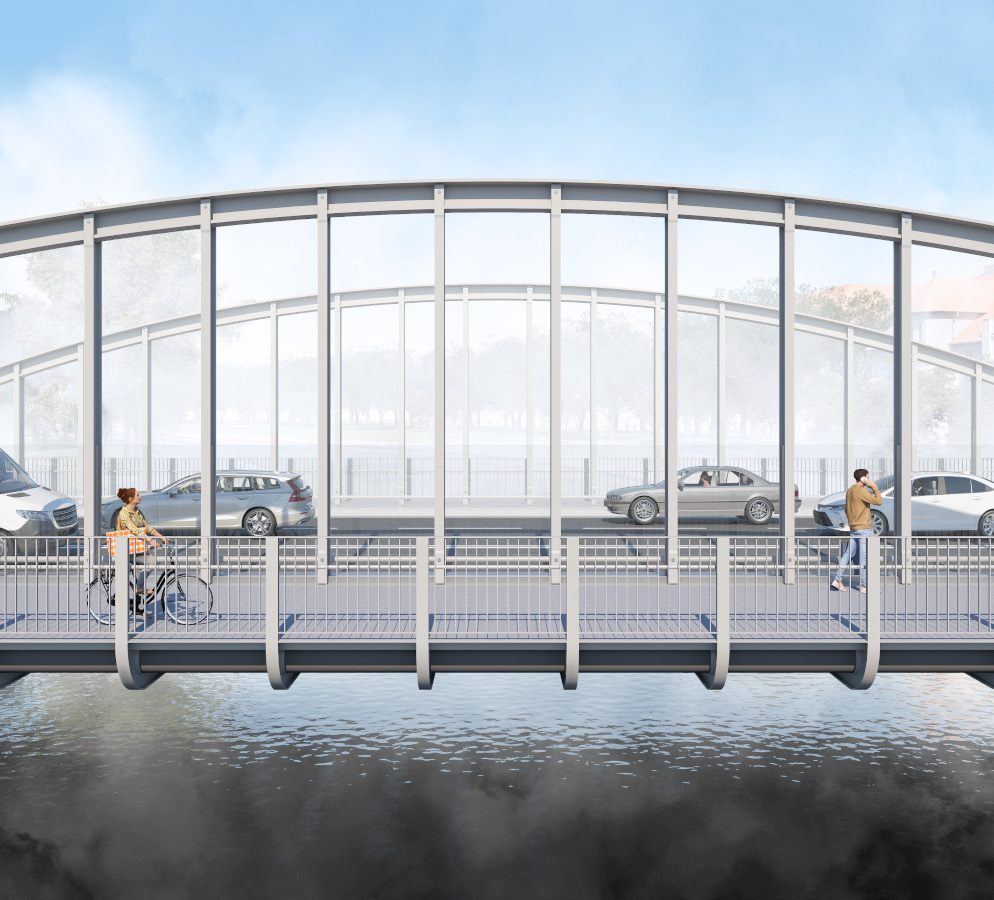 MOST KOSMONAUTŮ, ČESKÉ BUDĚJOVICE | ATELIER HORKÝ